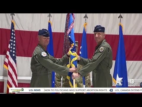 Maj. Gen. Case Cunningham assumes command of U.S. Air Force Warfare Center in Las Vegas