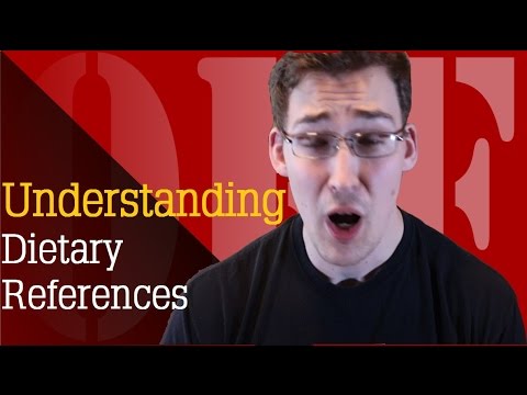 NIC 28: Understanding Dietary References