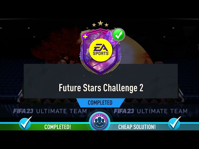 FIFA 23 Future Stars Challenge 2 SBC - How to complete, estimated costs ...