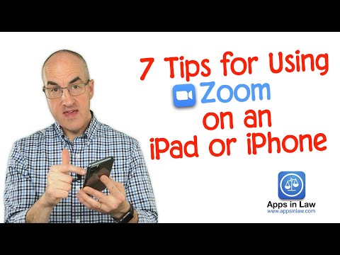 7 Tips for Using Zoom on an iPad or iPhone