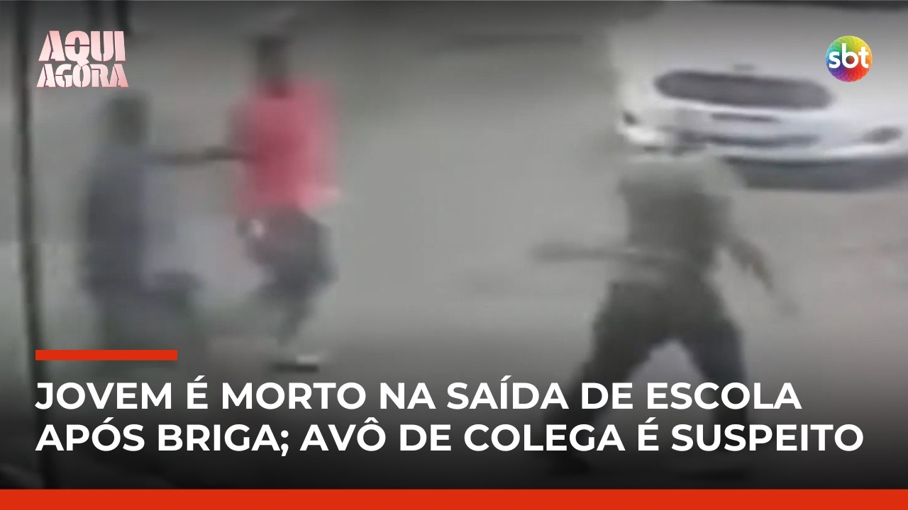 15-year-old student stabbed to death outside school in São Paulo after fight | #AquiAgora