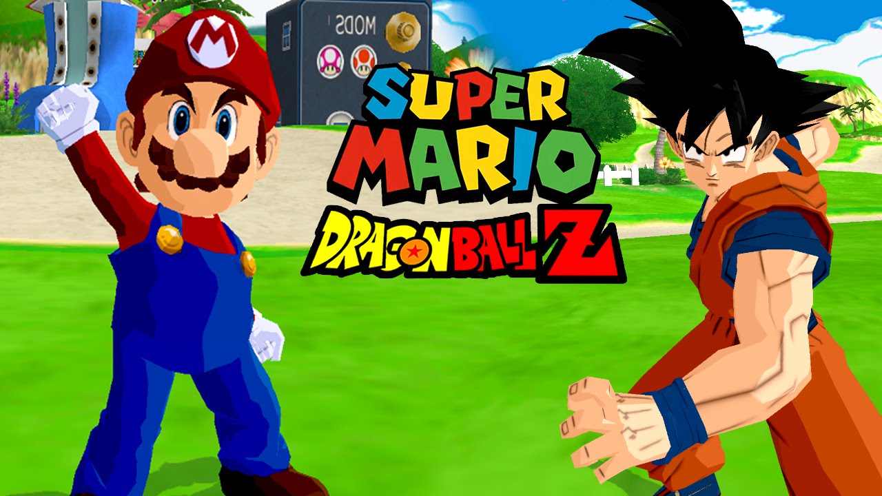 Super Mario vs Goku | Super Mario Meets Dragon Ball Z | DBZ Tenkaichi 3 (MOD)