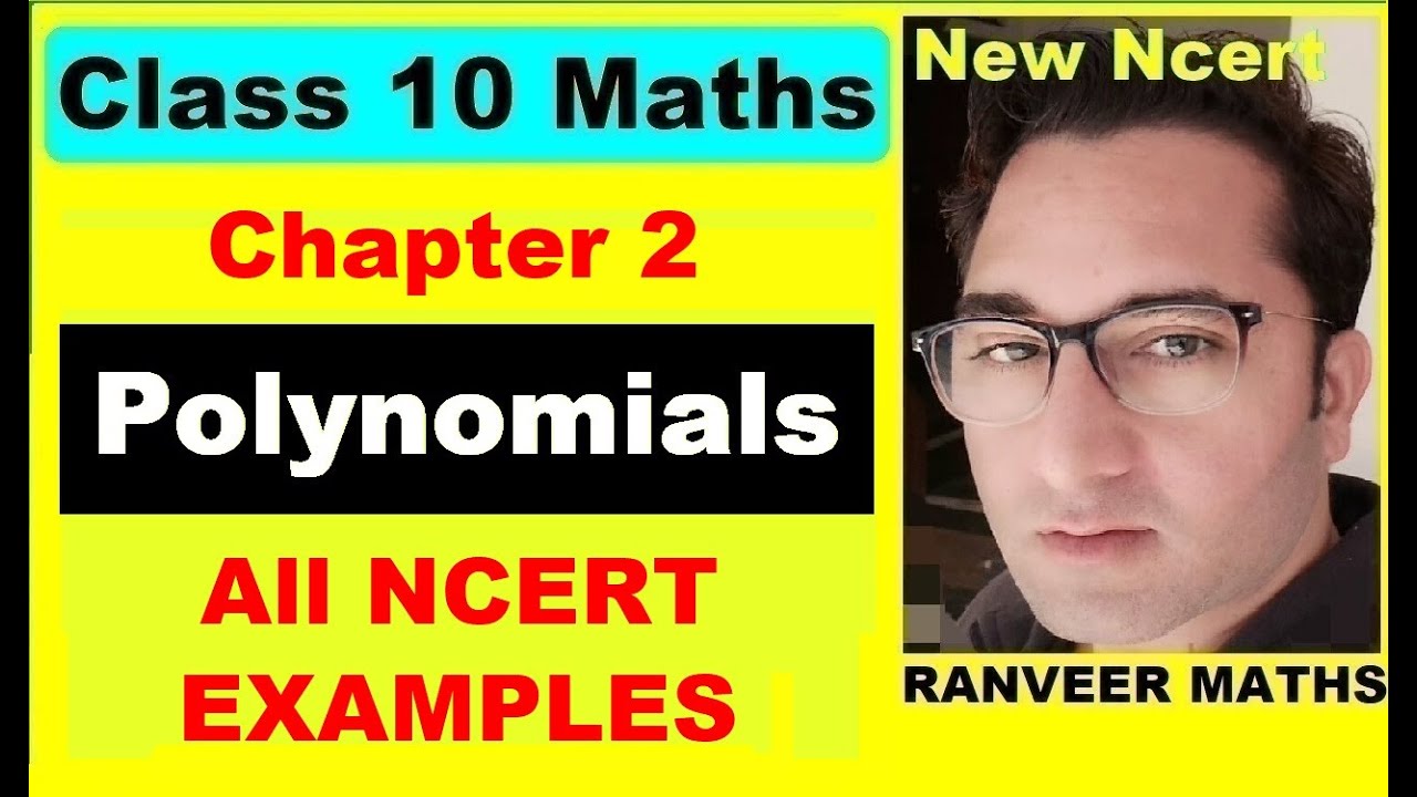 Class 10 Maths Chapter 2 Examples | Polynomials | NEW NCERT | Ranveer Maths 10