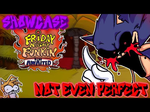 VS Sonic.exe: Fire Awaited Mod Showcase | Hard Difficulty | Friday Night Funkin'