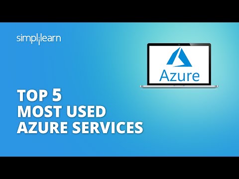 Top 5 Most Used Azure Services | Azure Services | Azure Cloud | #Shorts | Simplilearn