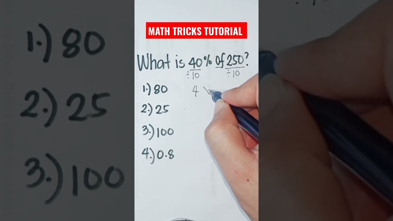Part 86: Math Tricks Tutorial #math #mathematics #mathtricks #shorts #short #shortvideos
