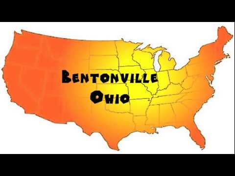 How to Say or Pronounce USA Cities — Bentonville, Ohio