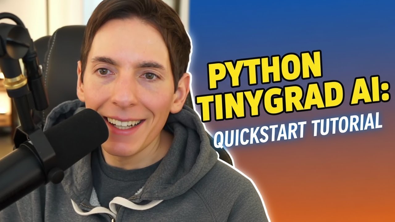 Python Tinygrad AI Framework Quickstart Tutorial