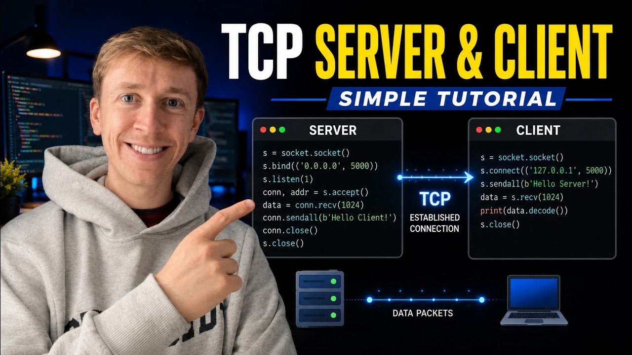 Build a Simple TCP Server & Client in C - Beej's Guide Chapter 6