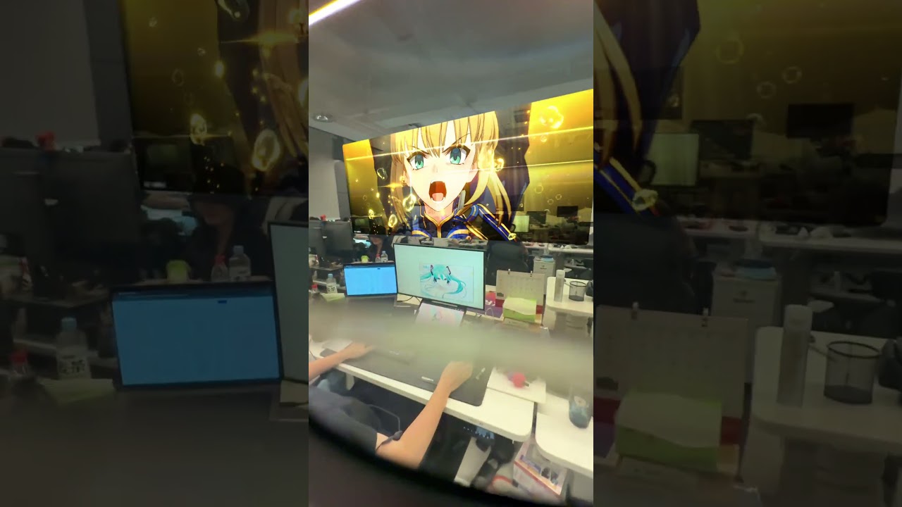 Just another day at the XREAL office 😎 #xreal #augmentedreality #ar #officelife #mixedreality