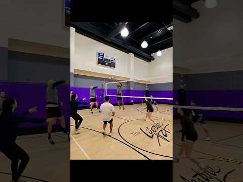 POV - he used that block to send it out #volleyball #gym #raybanmeta