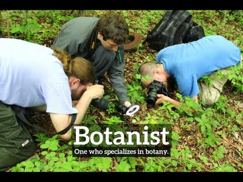 How to Say Botanist in English? | What is Botanist? | How Does Botanist Look?