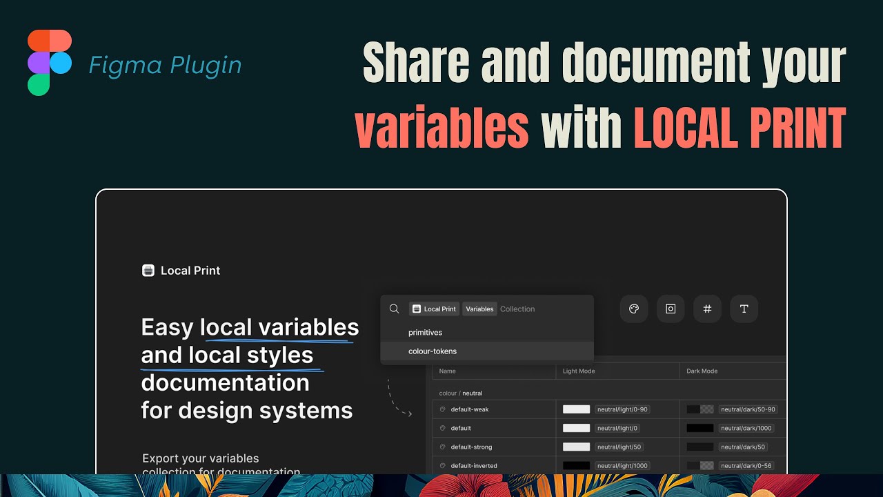 Figma plugin - Local Print