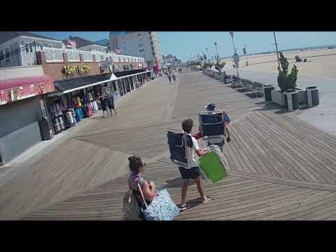 Ocean City, MD Boardwalk Cam ~ Maryland beach live webcam ~ ocean city boardwalk live cam