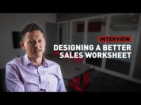 Designing a Better Automotive Sales Worksheet