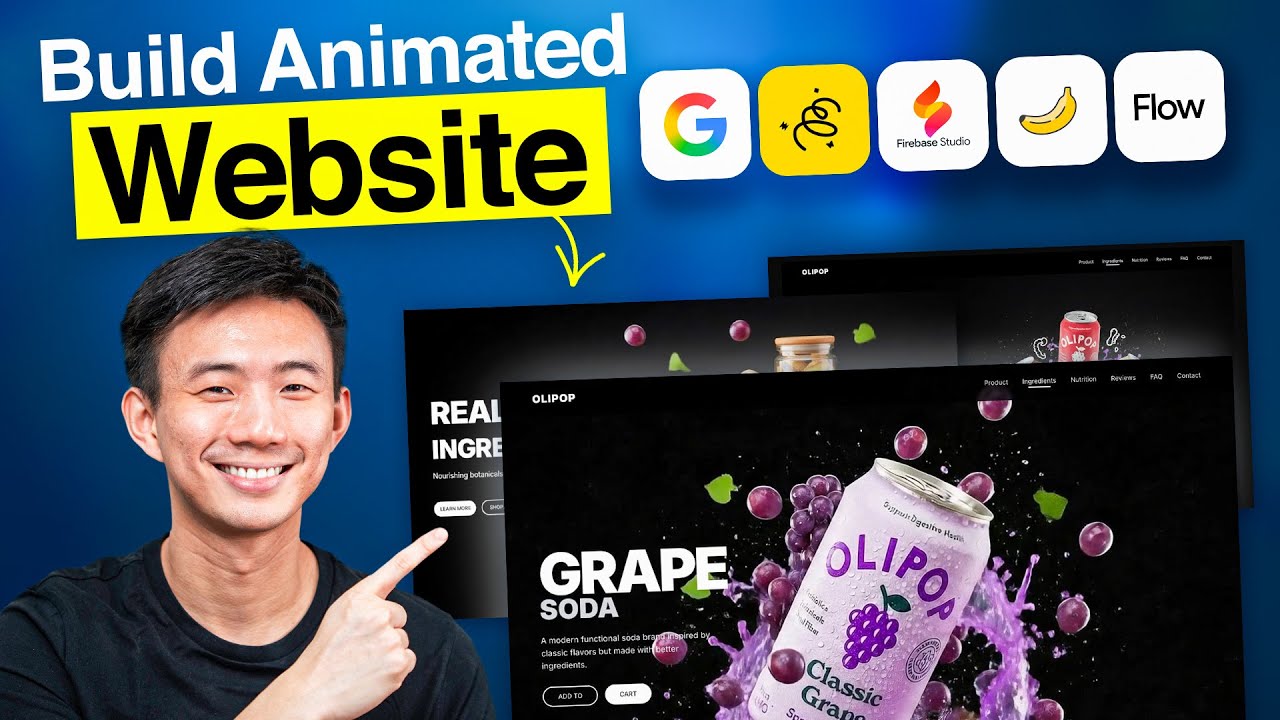 How To Vibecode An Apple-Style AI Website Fast Using Google’s Gemini Free AI Tools [No-Code]