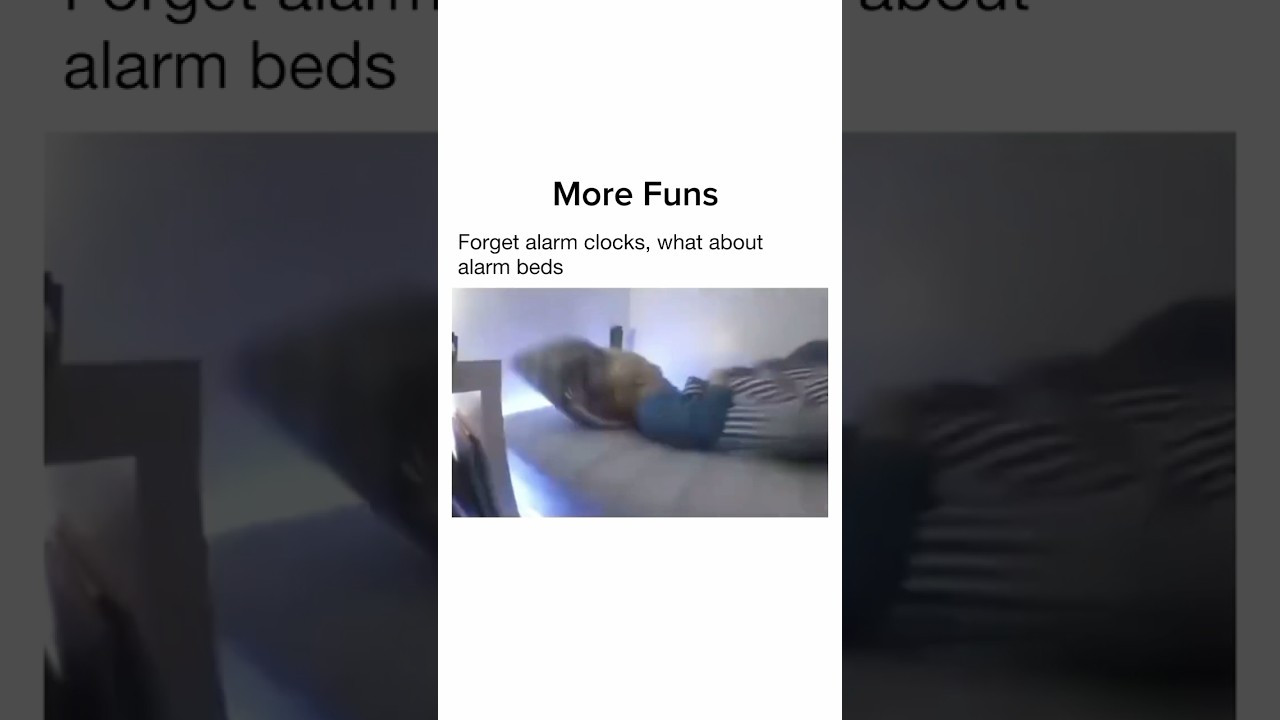 Bed Shaking Alarm😱