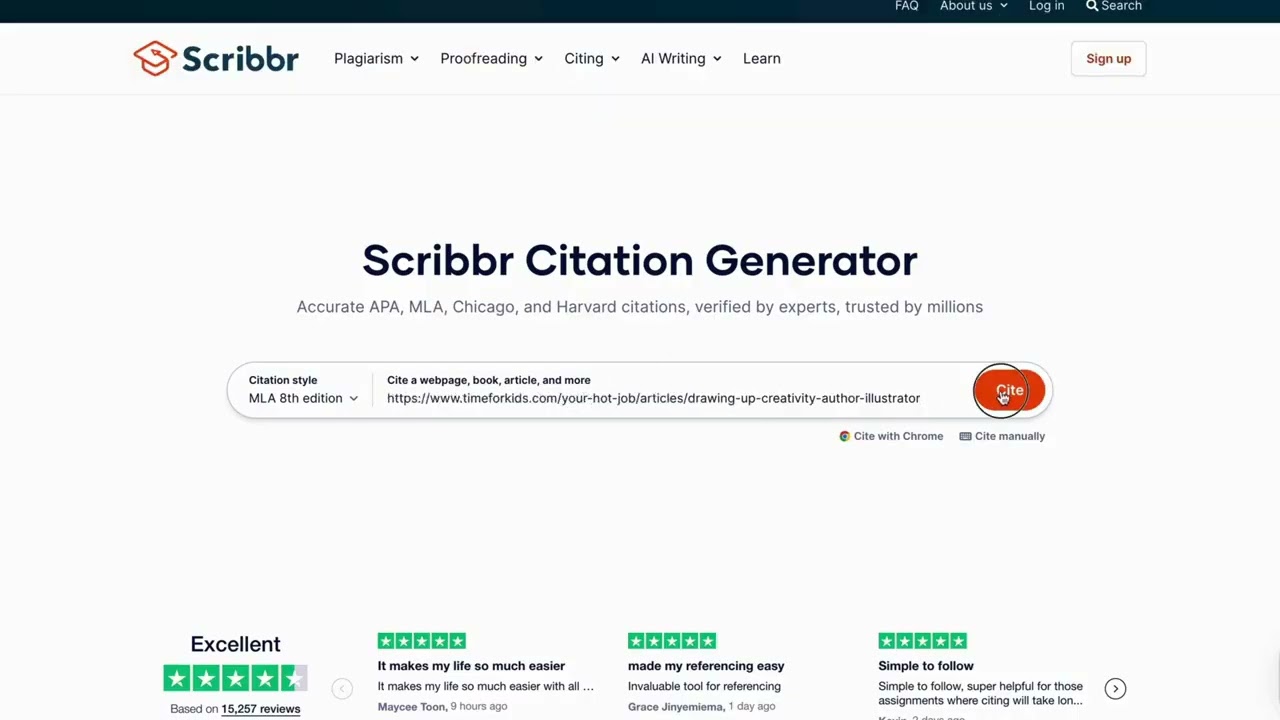 How to Cite MLA Using Scribbr Citation Generator
