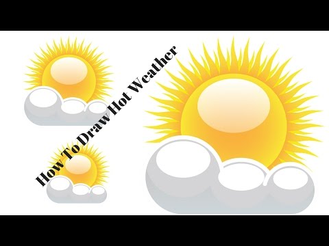 How To Draw Hot Weather★★★★How To Draw Hot Weather For Kids ★★★★How To ...