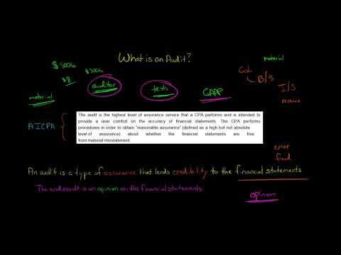 What is an Audit?