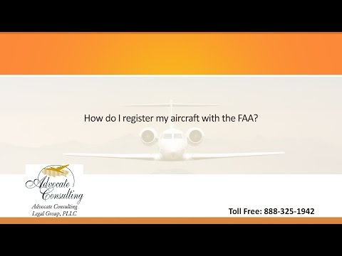 How do I register my aircraft with the FAA?