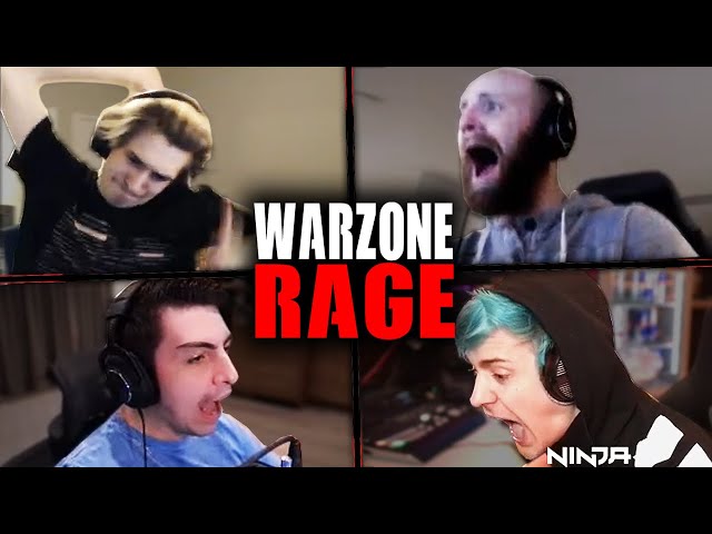 Top 5 times a streamer raged at COD: Warzone