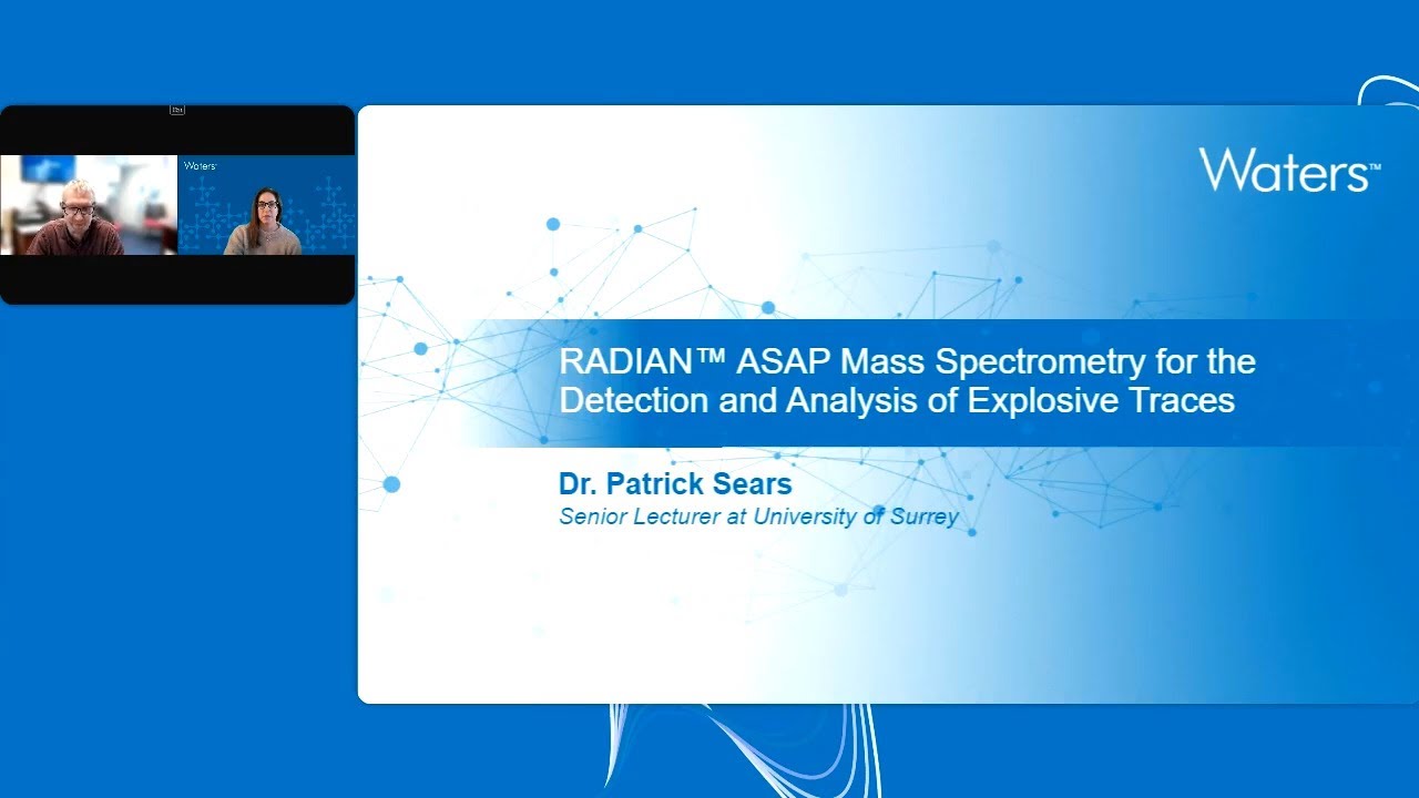 RADIAN™ ASAP Mass Spectrometry for the Detection and Analysis of Explosive Traces