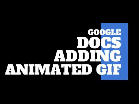 Screencastify an Animated GIF into Google Docs