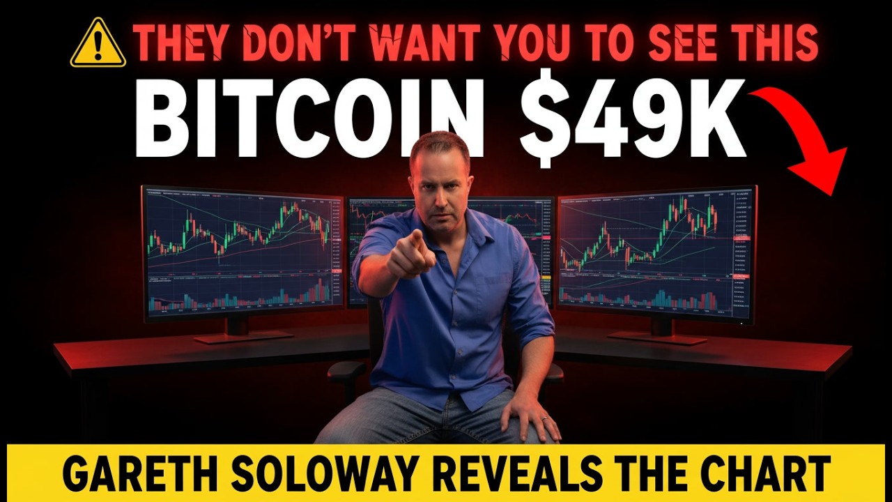 Gareth Soloway: Bitcoin & BTC Bear Flag Warning — $49K Target, ETH, XRP, Crypto Breakdown 2025