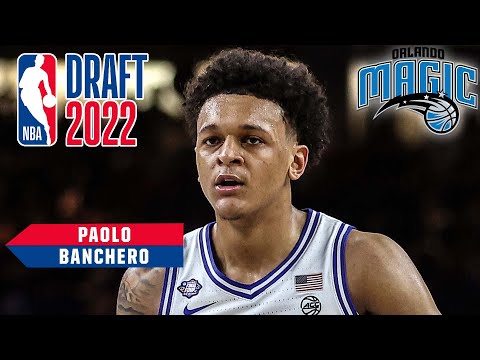 Orlando Magic select Paolo Banchero with 1st pick | 2022 NBA Draft Highlights 🎥