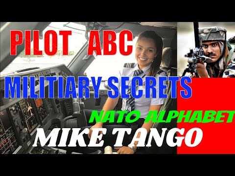 Pilot ABC | Military Secret Codes | Nato Alphabets