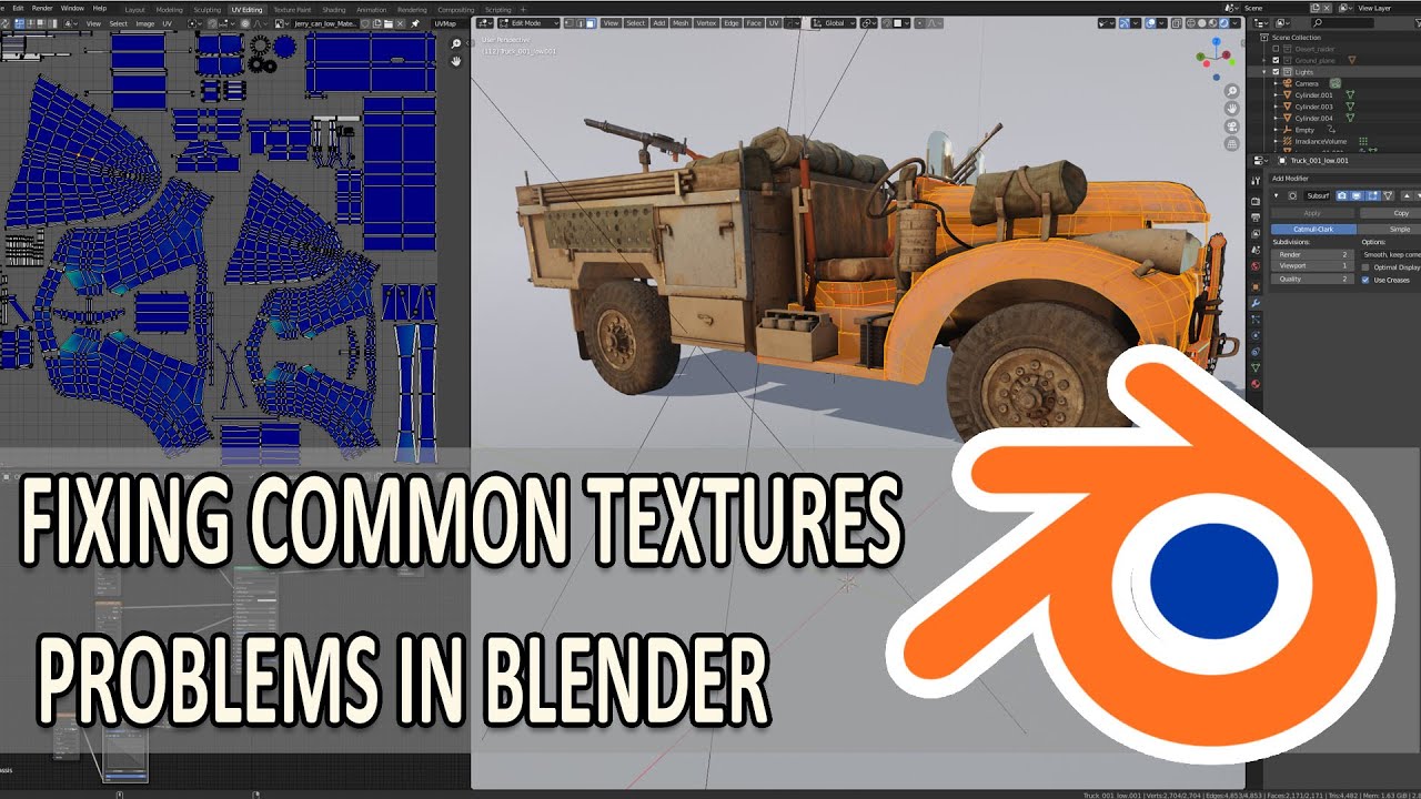 Common Texture Issues and How to Fix Them in Blender
