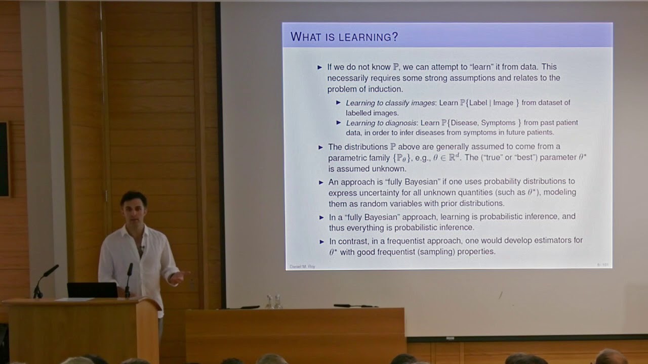 Dan Roy: Bayesian Learning I