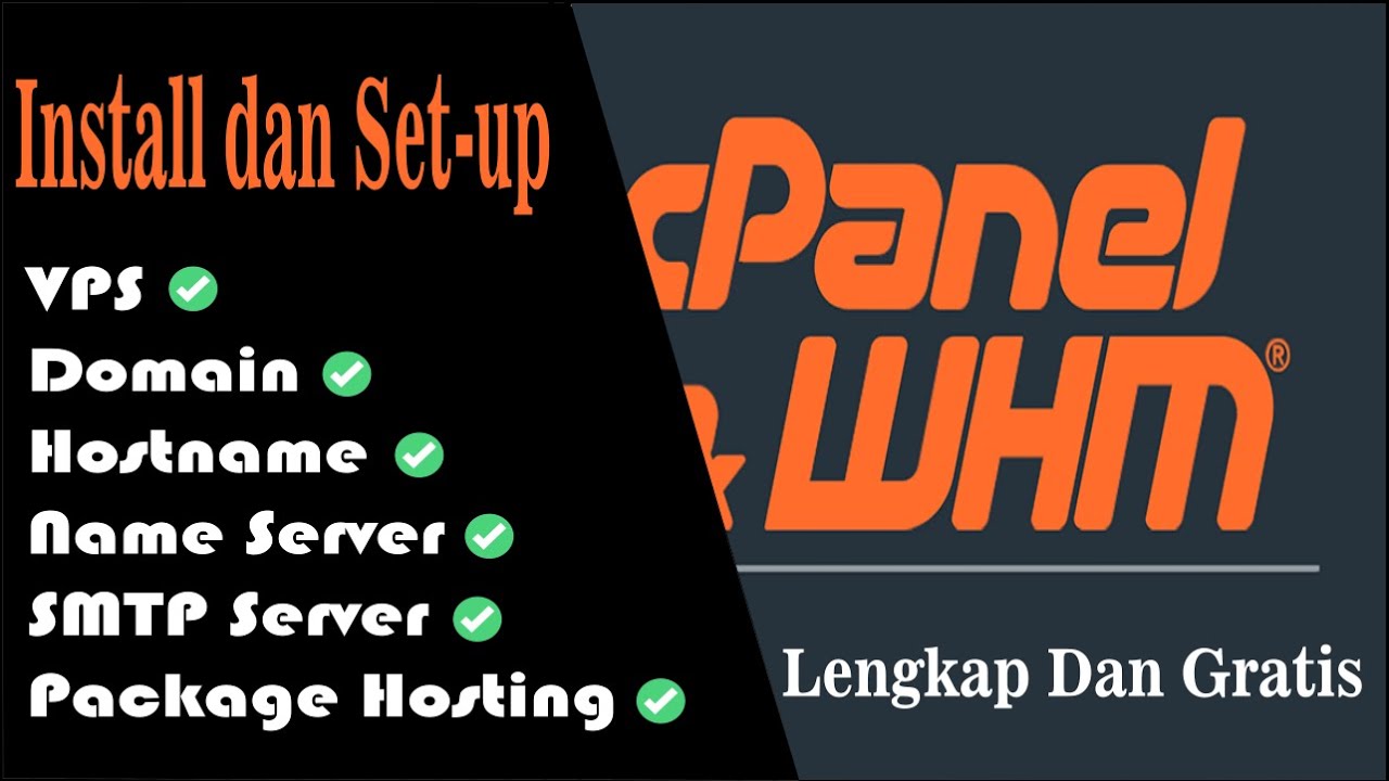Install Dan Setup WHM/Cpanel Di VPS