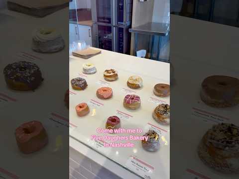 Nashville Bakery! 🧁 #nashville #bakery #donuts #donut #coffee #coffeelover #shortsviral #shortvideo
