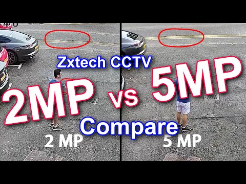 2MP vs 5MP CCTV Camera