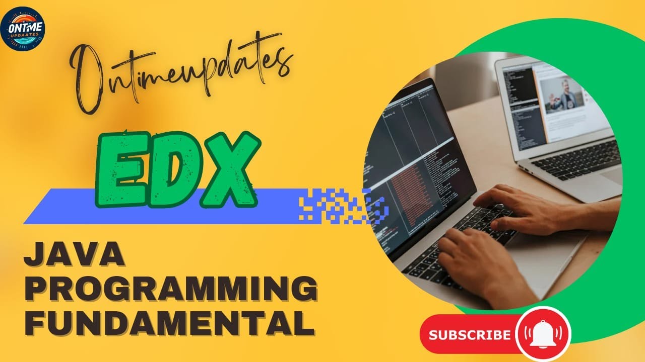 Java programming fundamentals (edx courses) #edx #javainedx #javaprogrammingexcercises #javaprogram