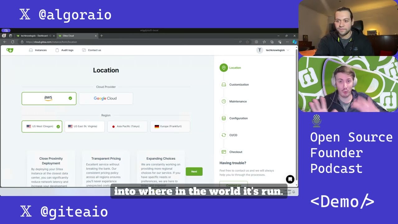 Live demo 💻 Gitea.com #opensource Github alternative