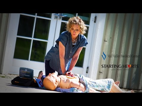 How to use a defibrillator (AED) in Eagle County, CO