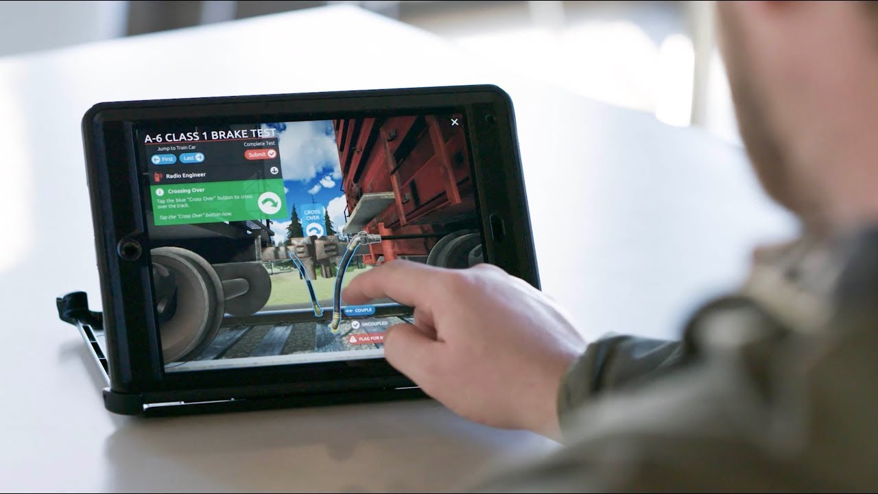 Training on the Virtual Railroad