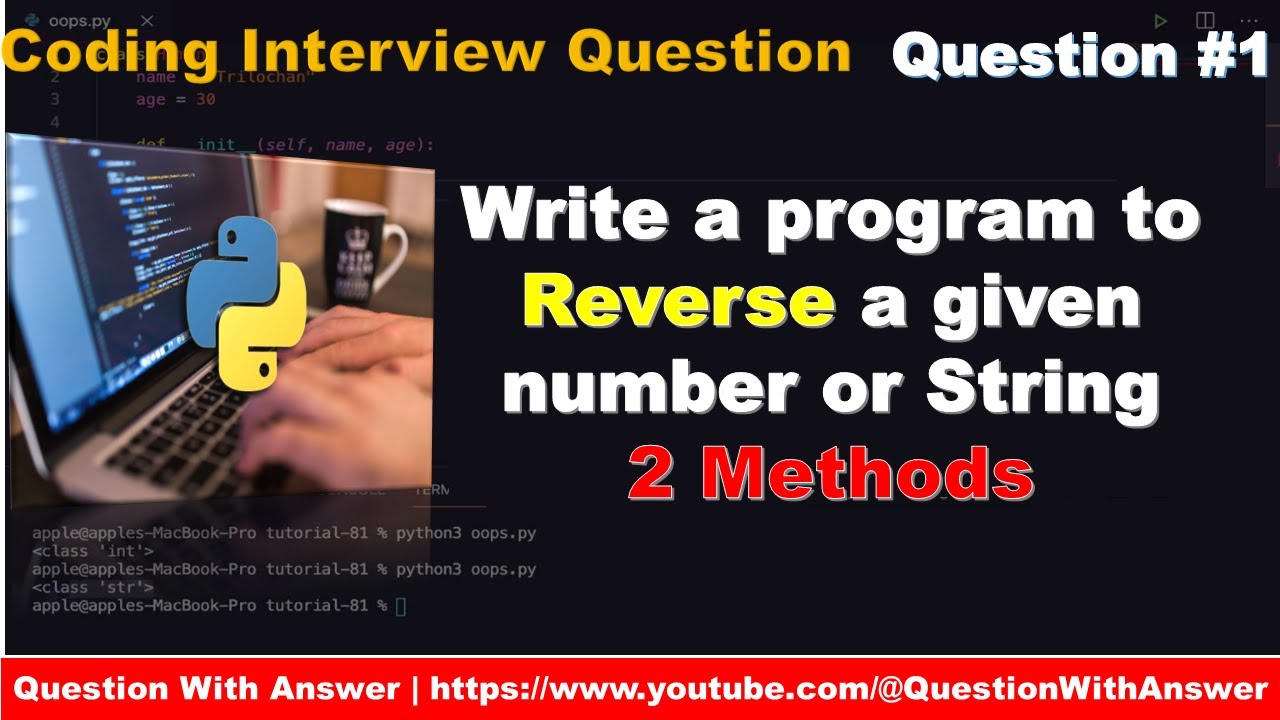 how to reverse a string or num in python | Python tutorial for beginners. #python #python3 #coding