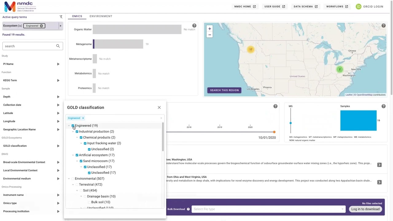 NMDC Data Portal Tutorial - March 2022