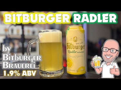 Bitburger Radler (the ORIGINAL hard lemonade!)