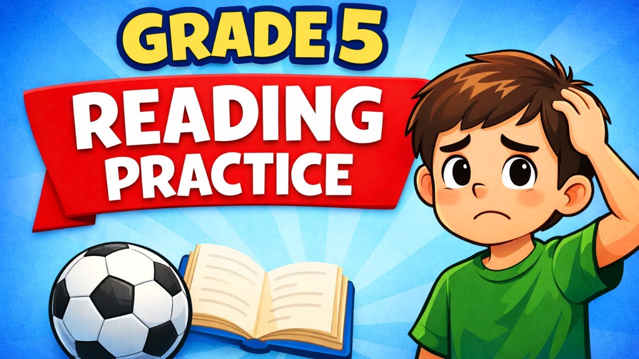 Grade 5 Reading Comprehension | The Lost Soccer Ball | CAPS English Practice