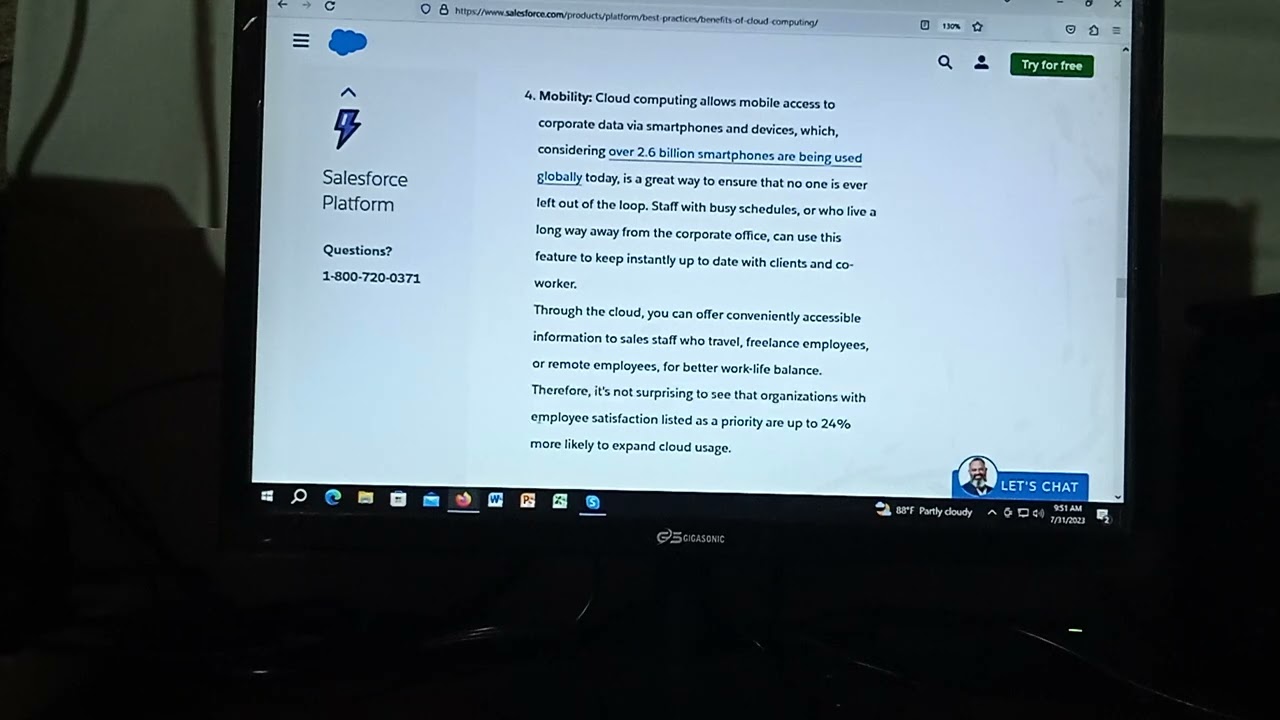 Cloud components allow corporate data access