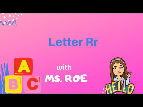Phonics: Letter Rr