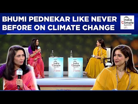 Bhumi Pednekar Never Seen Avatar On Climate Change With Shreya Dhoundial | India Climate Summit 2025