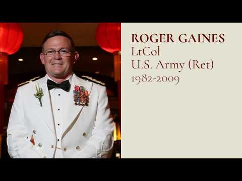 Tribute to Our Veterans-LtCol Roger Gaines