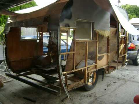 Vintage 62 Forester Tag Along Camper