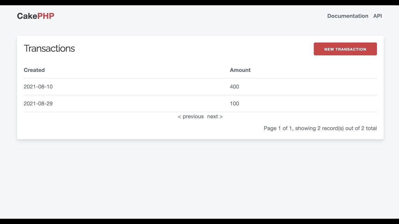 Cakephp 4 get last month summary
